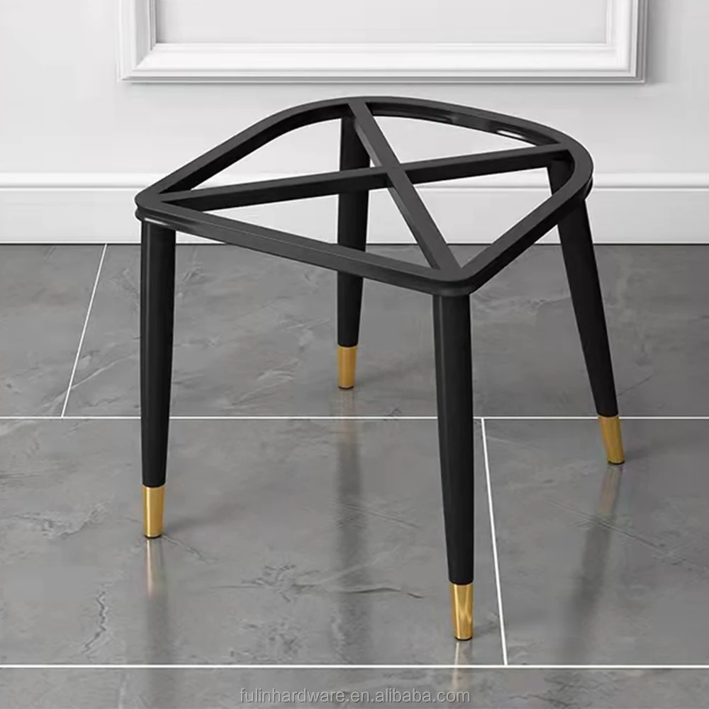 Modern Chair Base Dining Bar Table Chair Metal Iron Frame