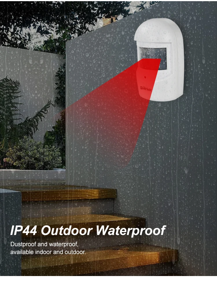 Easy Installation of PIR Sensor Security System High and Low Volume ...