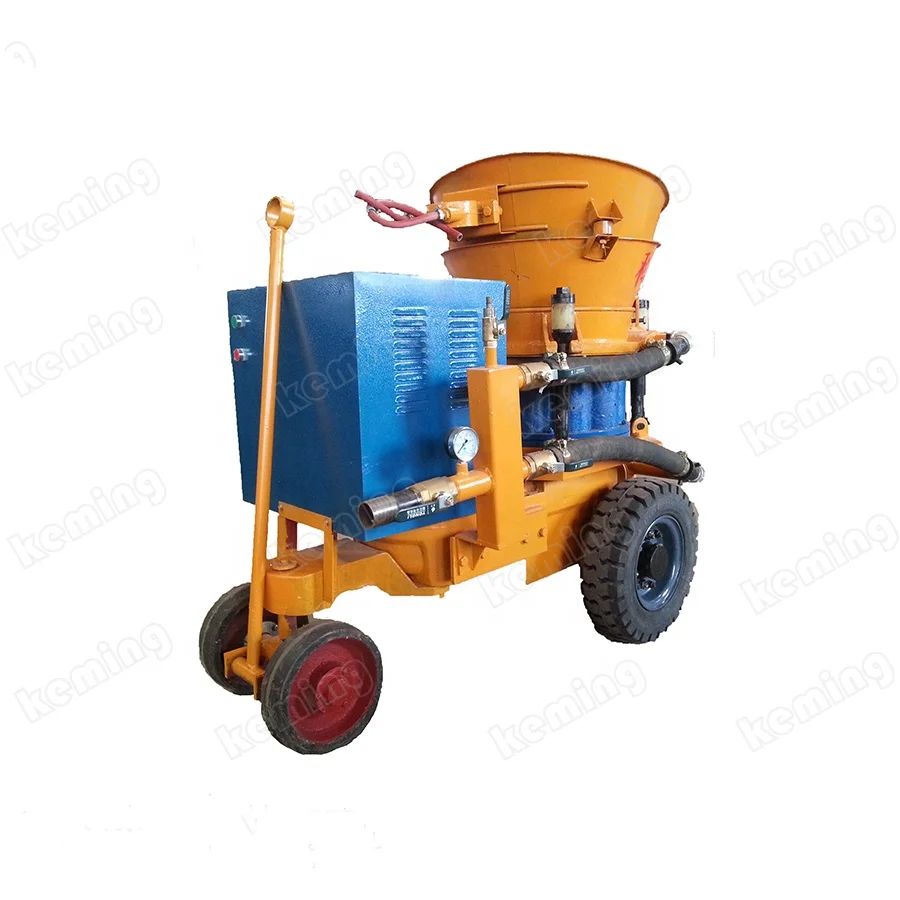 Keming Factory KSP Tunnel Shotcrete Machines with Rubber Elbow Gunite ...