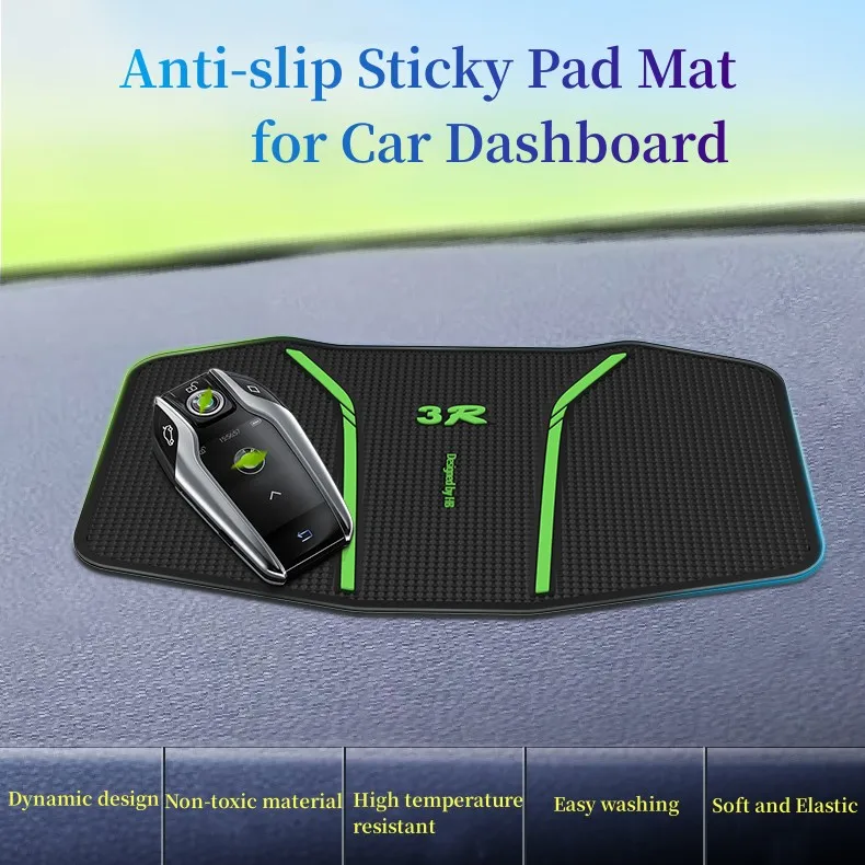3r New Design Car Dashboard Anti-slip Mobile Holder Mat Keys Cell Phone ...