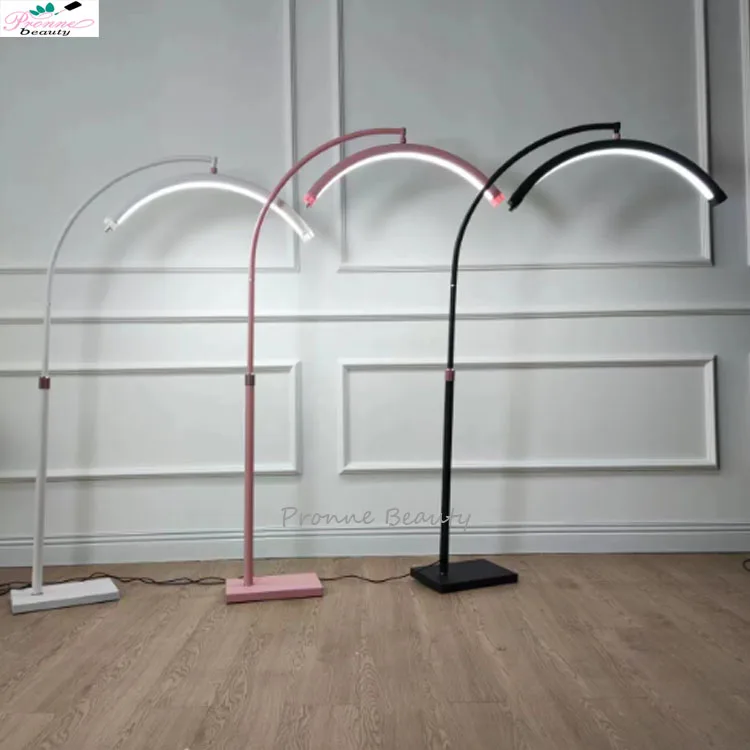 LED Half Moon Shaped Ring Light - Perfect for Beauty Salon