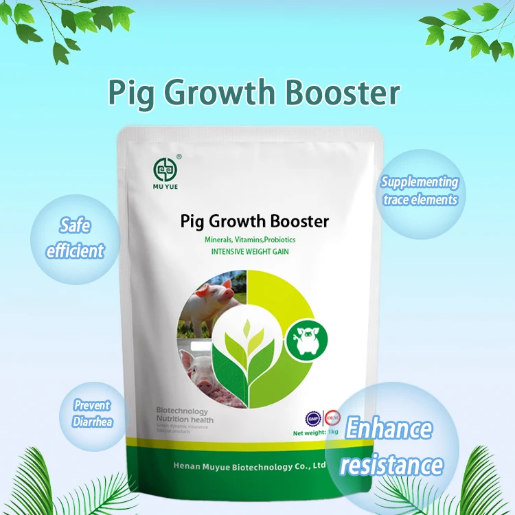 Pig Fattening Premix Mineral Vitamin Premix Pig Growth Booster for Pigs ...