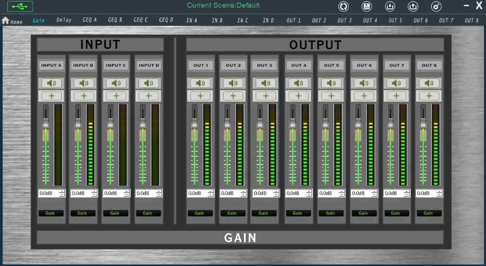 ADSP-21489 DSP Development Module with ADC PCM1804 & DAC PCM1798