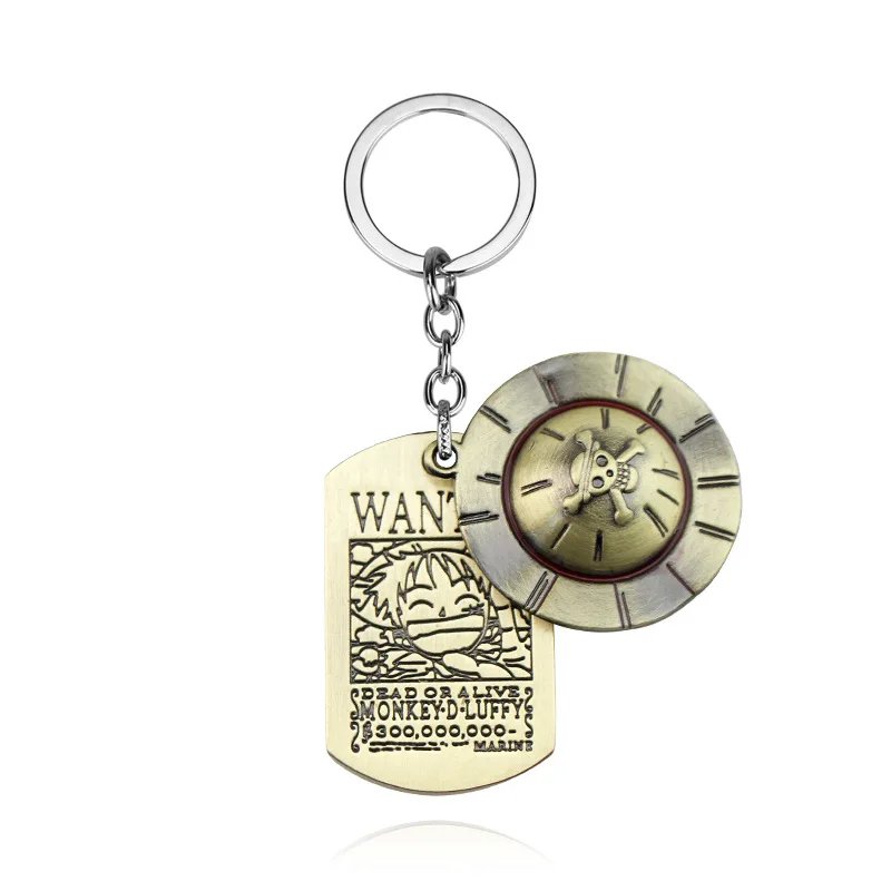 Ace Chopper Luffy Skeleton The Straw Hat Pirates Rope Chain Pendant ...