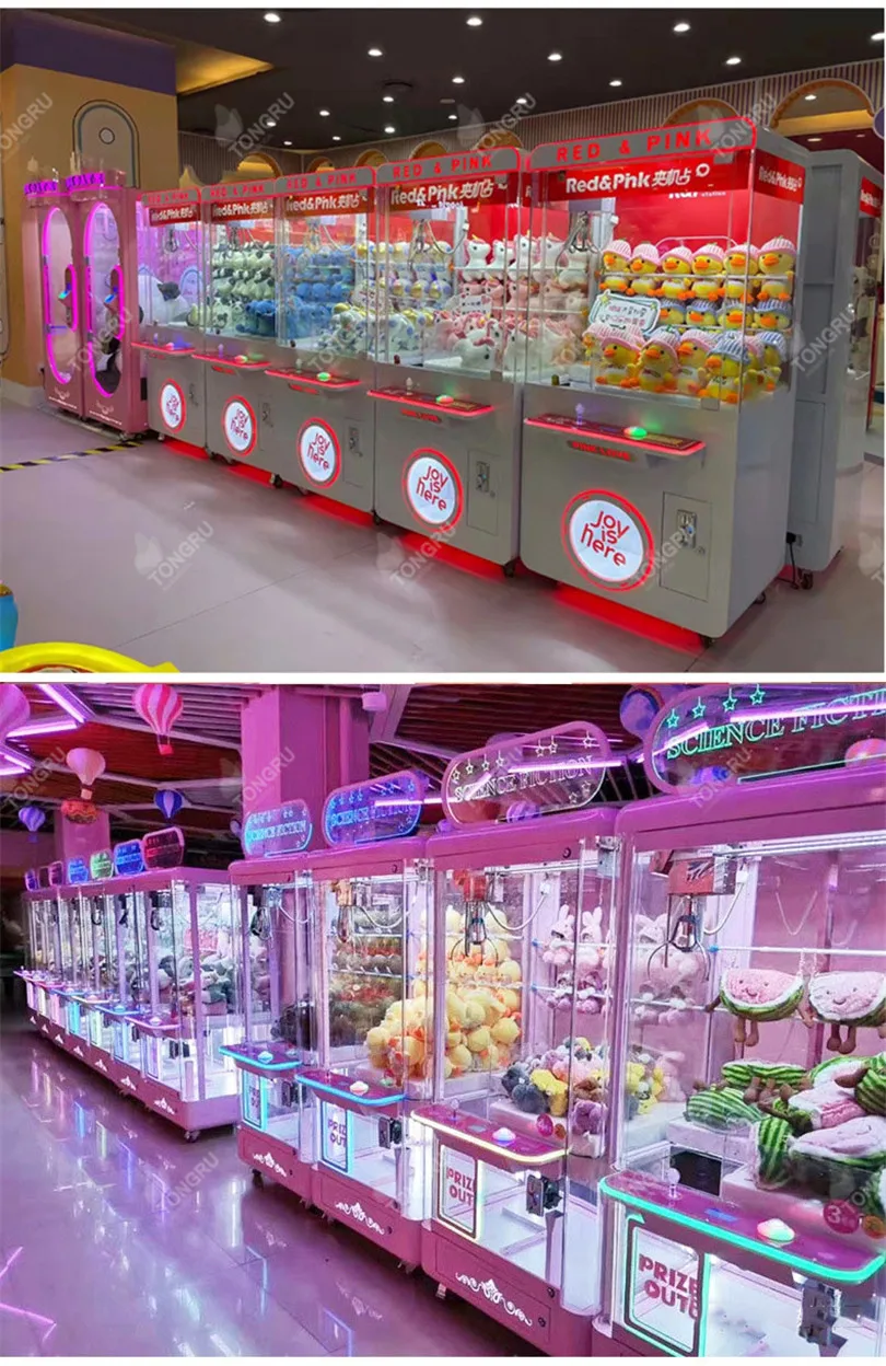 One-stop Design Mega Mini Claw Machine Prizes Stuffed Animals Crane Toy ...