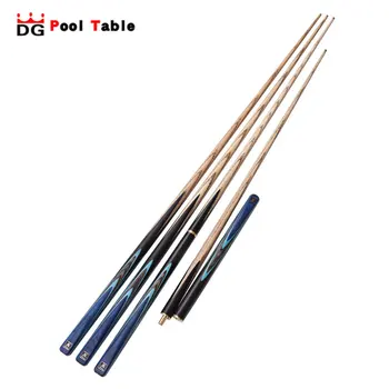 Handmade Custom 3 / 4 Jointed Pool Cue 9-10mm Head Ebony Solid Wood Cue ...