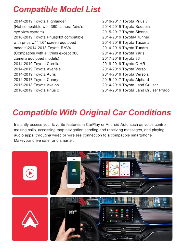 Wholesale Video Interface for Toyota Cars - Easy Install