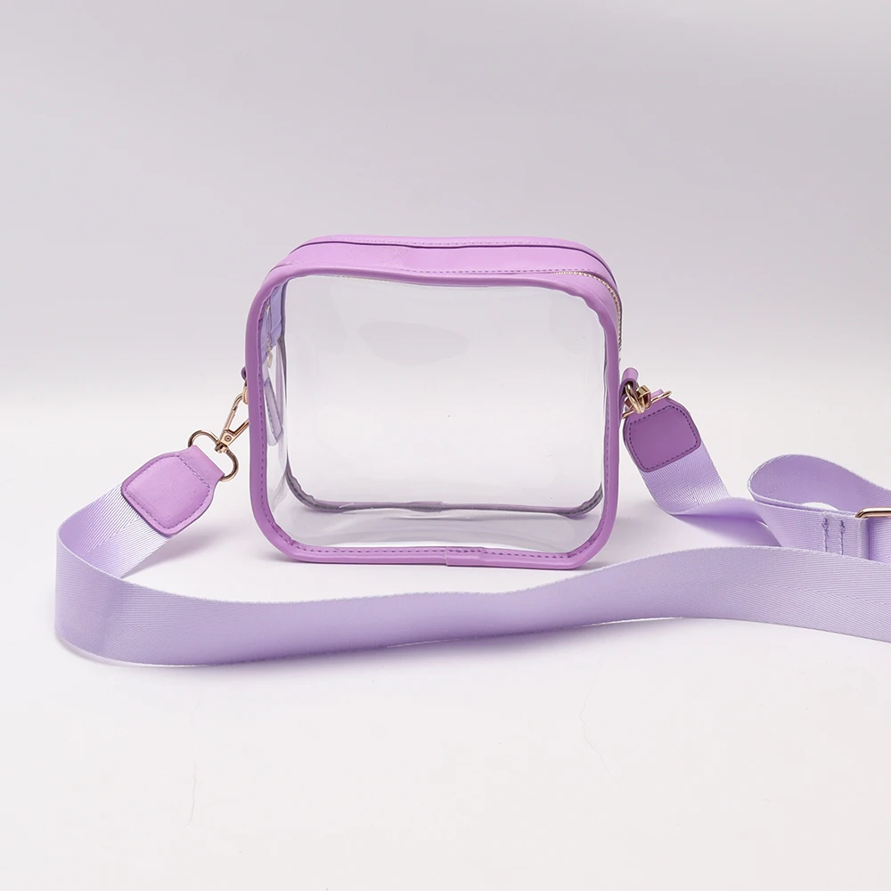 Game Day Stadium Approval Concert Pvc Women Purse Sports Waist ...