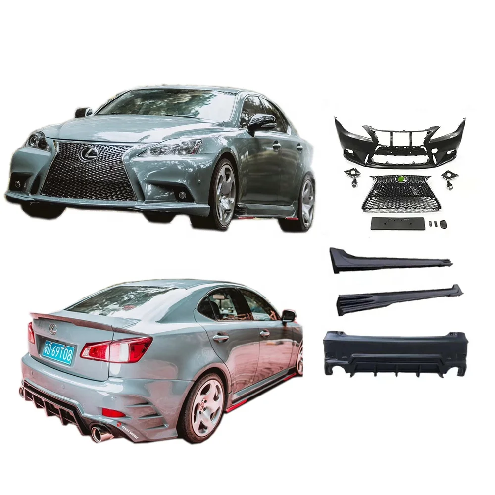 Car Bumper For 2006-2012 Lexus Is250 Old Change New For Lexus Is250 ...