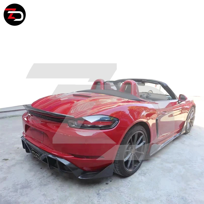 Half Carbon Front Bumper Rear Bumper Side Skirts Rear Lip Engine Hood ...