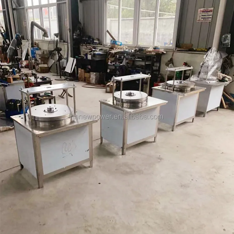 Pneumatic Motorized Chapati Roti Paratha Making Machine Hydraulic Flour ...