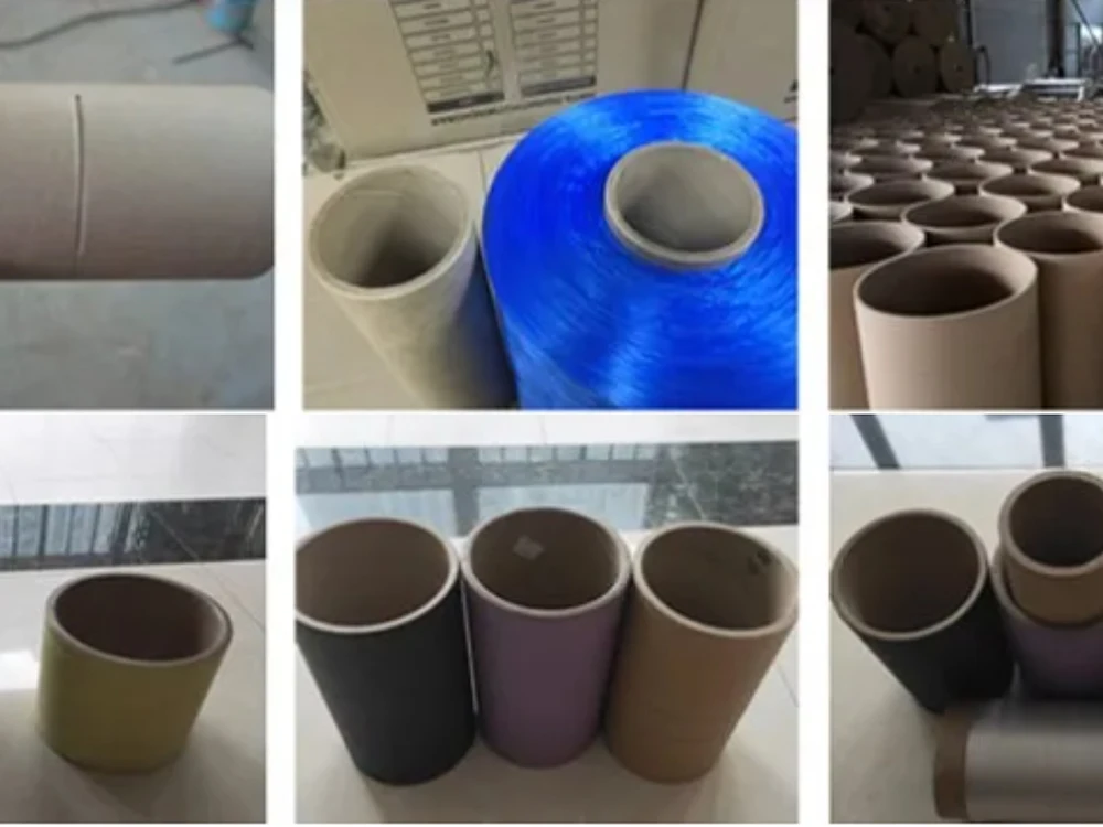 Cylinder Spiral Wound Paper Tubes - Ideal for Yarn Packing