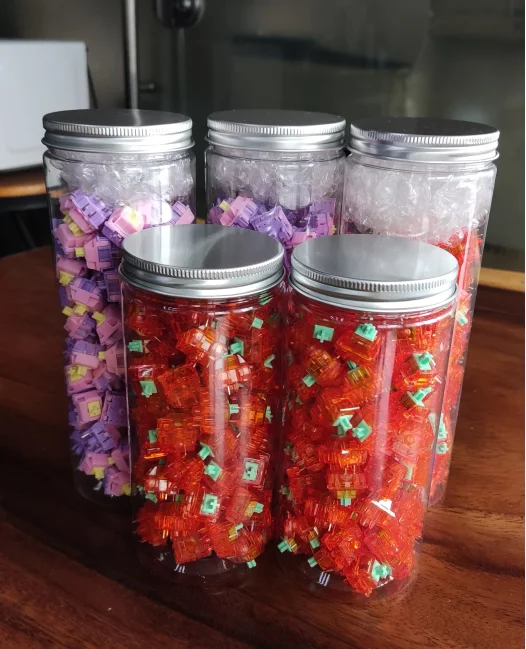 Banana Split Keycaps - Equalz Mechanical Keyboard Switches