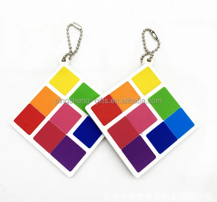 Custom Soft Pvc Rubber 2d 3d Shape Keychain Cute Design Rubber Keychain ...