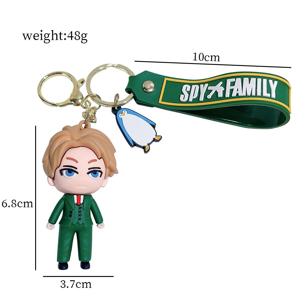 Spy X Family Aesthetic Keychain Anime Figures Twilight Anya Yor Loid ...