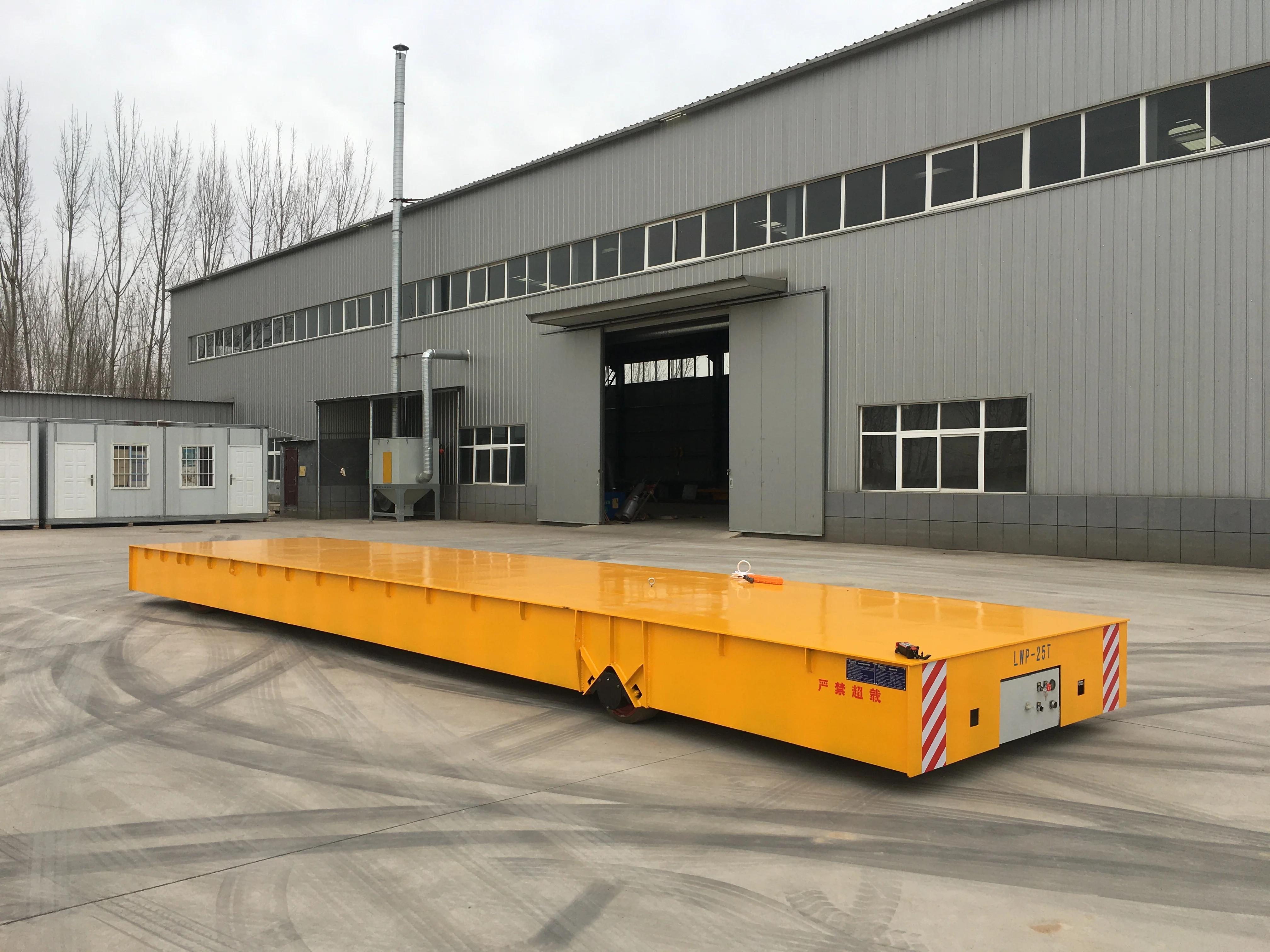 Transport Copper Billet Railless Flat Transfer Trolley Electric Train ...