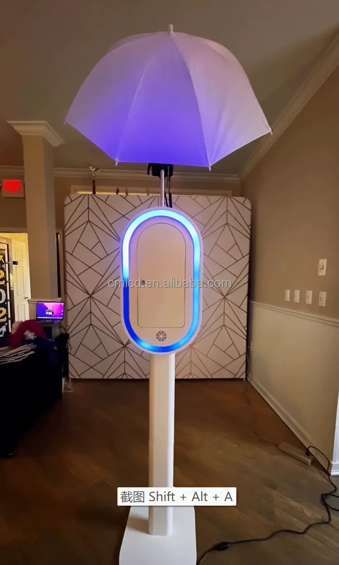 Guac and Chips Photo Booth Shell with LED RGB Ring Light - DSLR Camera ...