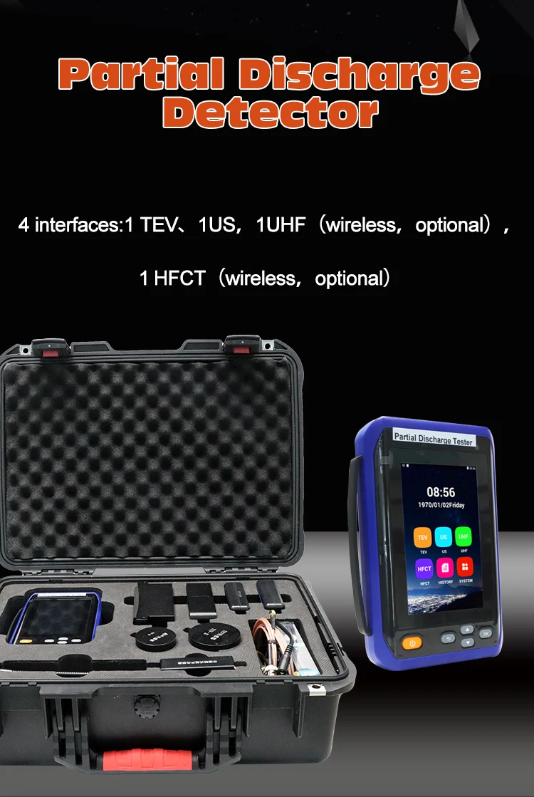 Precisely Locate PD Detector Partial Discharge Tester with Multiple ...