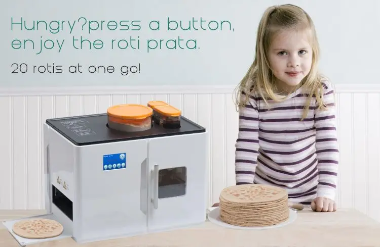 Electric Roti Baker Robot Rotti Ata Chapati Flatbread Tortilla Roti ...
