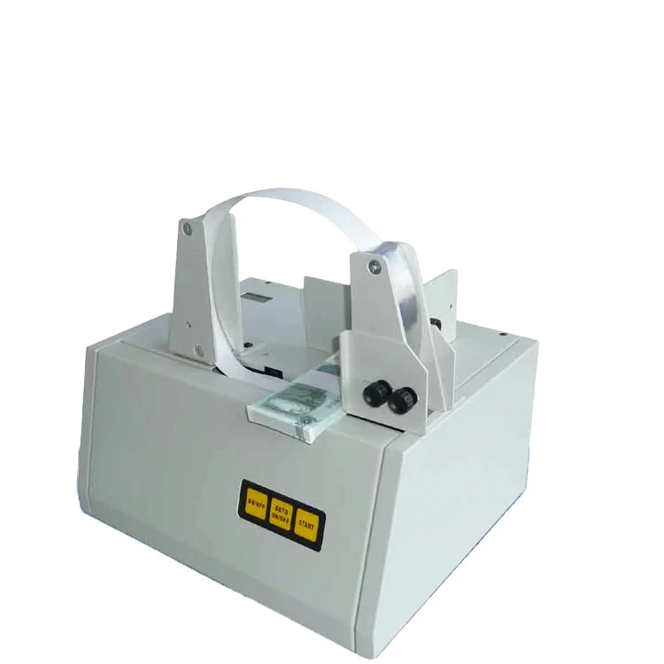 YUPACK Automatic Money Strapping Machine with CE - 1 Year Warranty