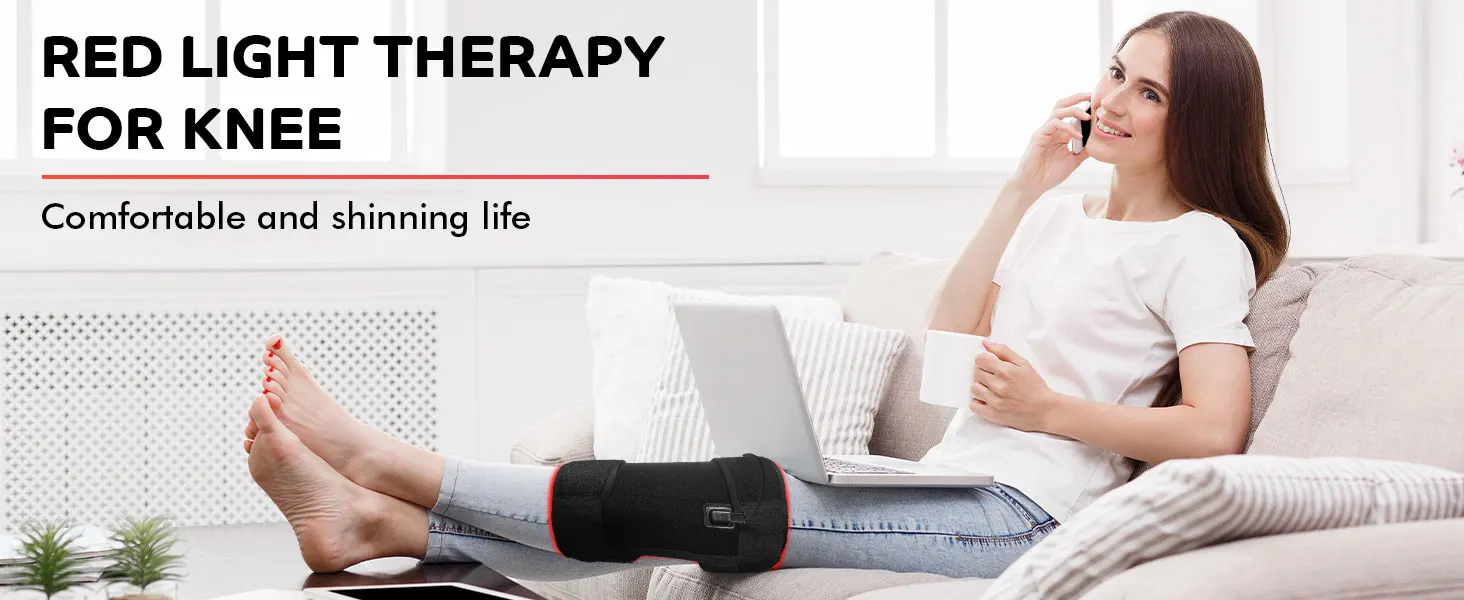 Red Light Therapy For Knee Infrared Light 660nm 850nm Knee Brace ...