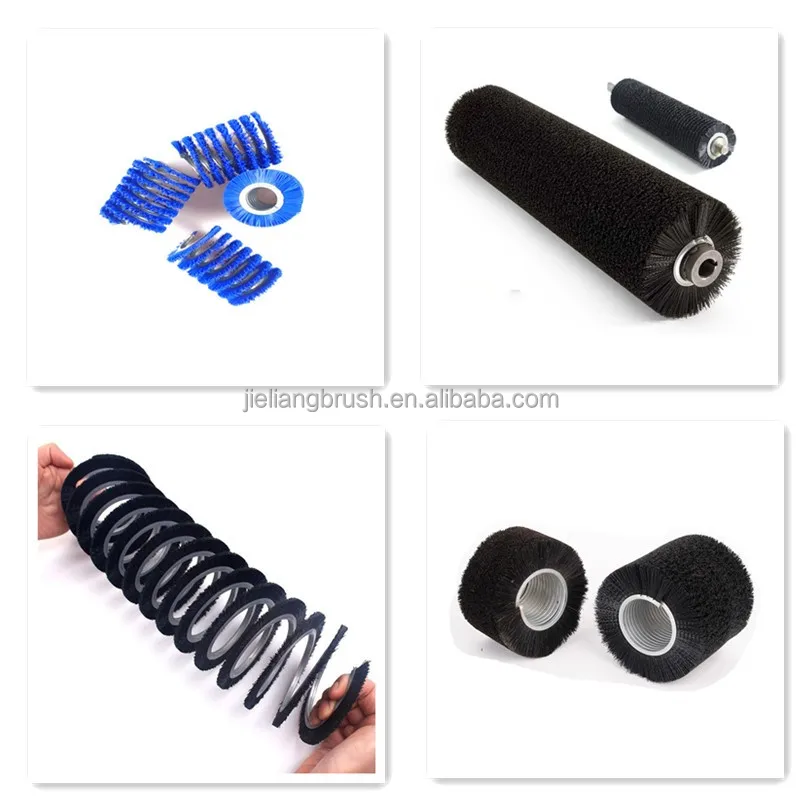High Quality Industrial Inward/outward Spiral Coil Spring Roller Brush ...