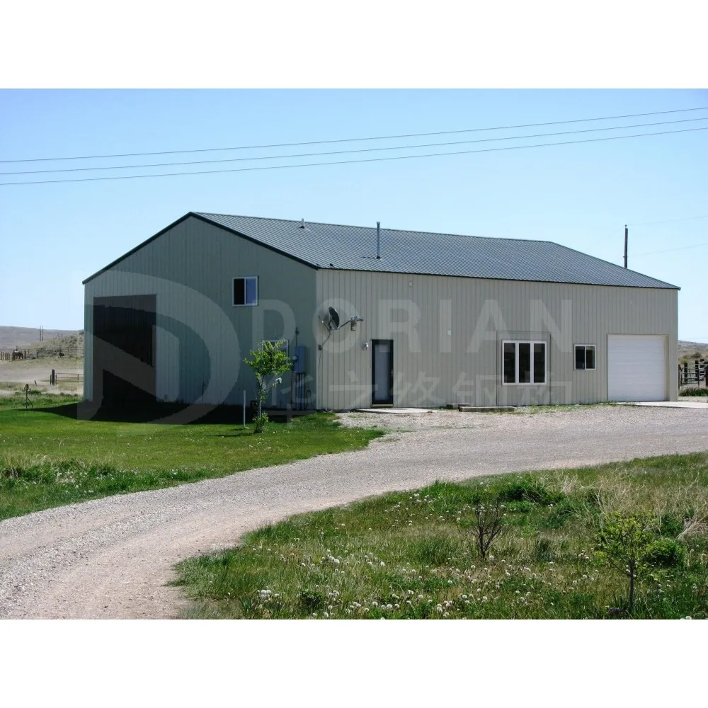 30x60 Metal Building Prefabricated Light Warehouse Steel Frame With ...