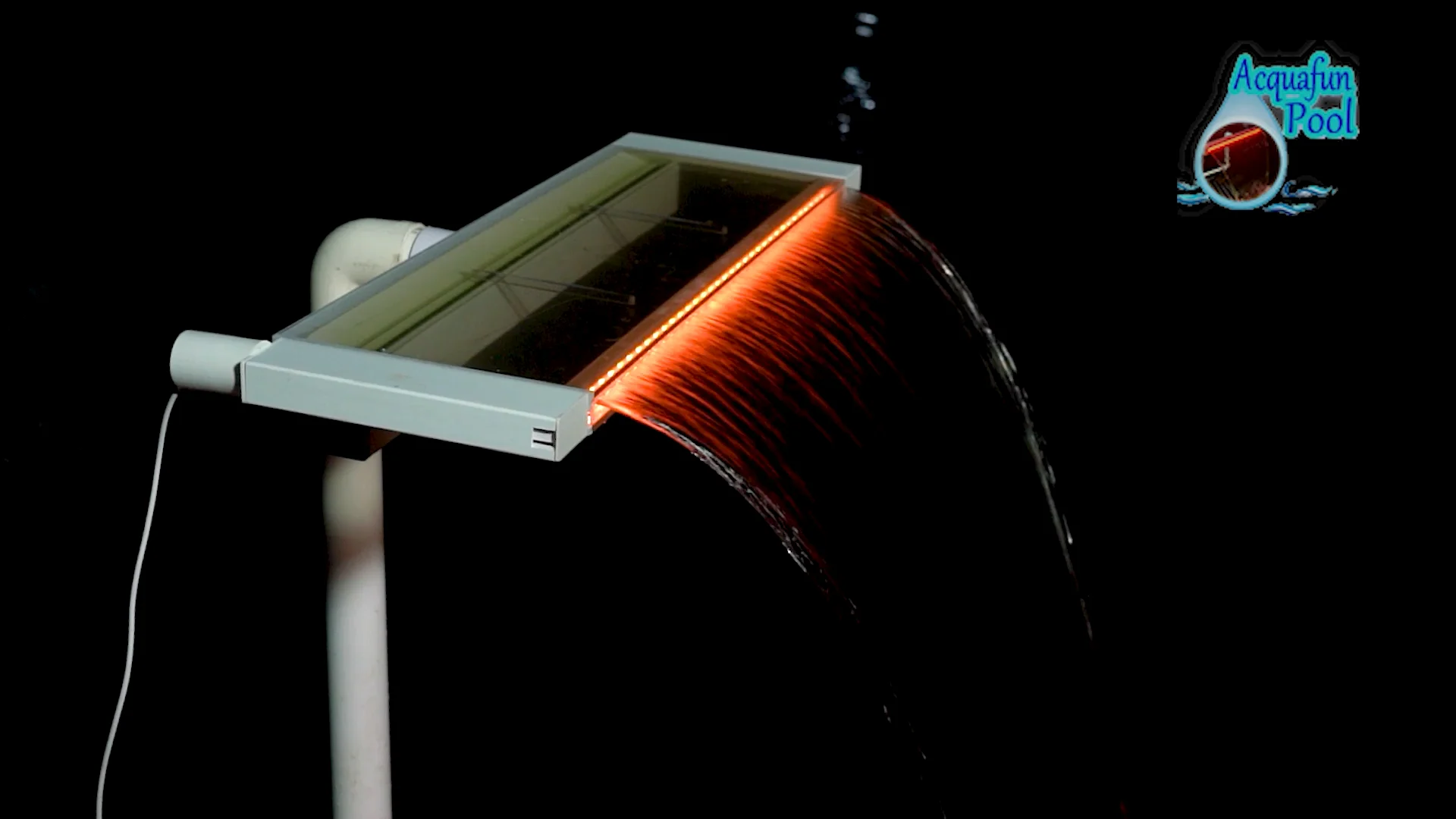 Acrylic Waterfall Spout Swimming Pool Waterfall Blade For Cascading ...