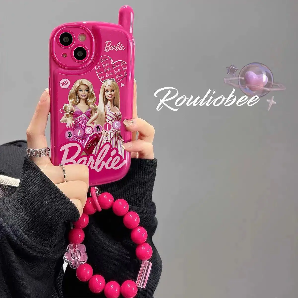 Kawaii Barbie Mobile Phone Case For 11 12 13 14 Pro Max Silicone Anime ...