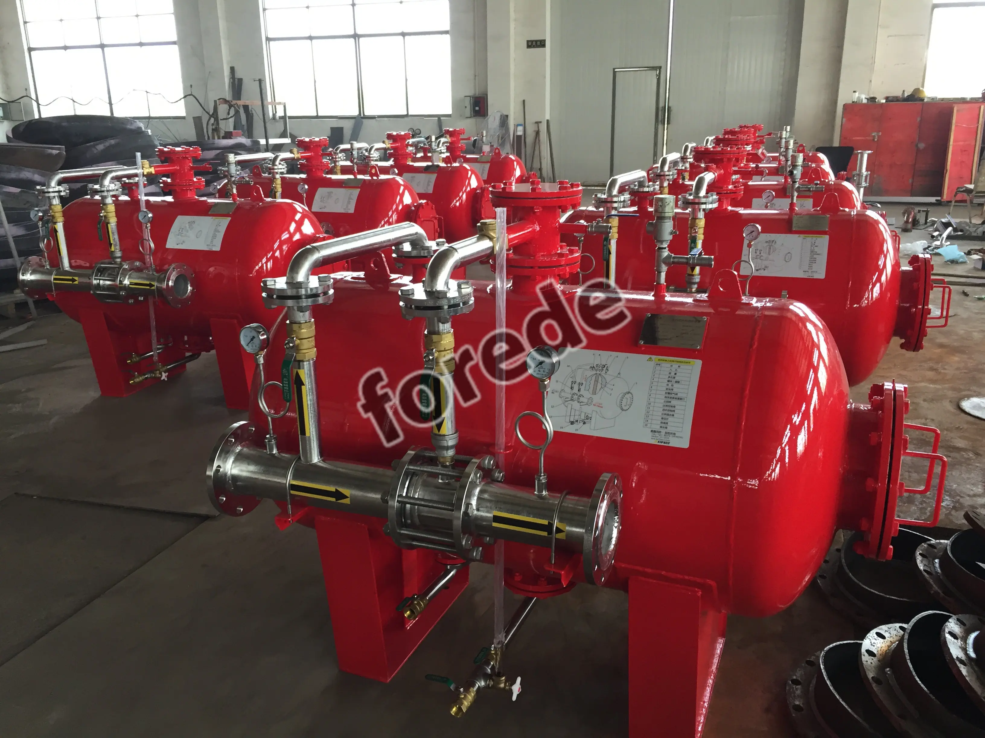 1000-10000 Liters Horizontal Pressure Ratio Fire AFFF Foam Bladder Tank ...