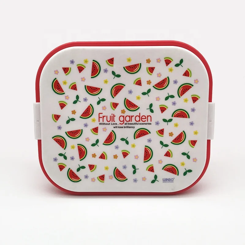 Kids Back To School Korean Lunch Box Sushi Bento Box Square 4 ...