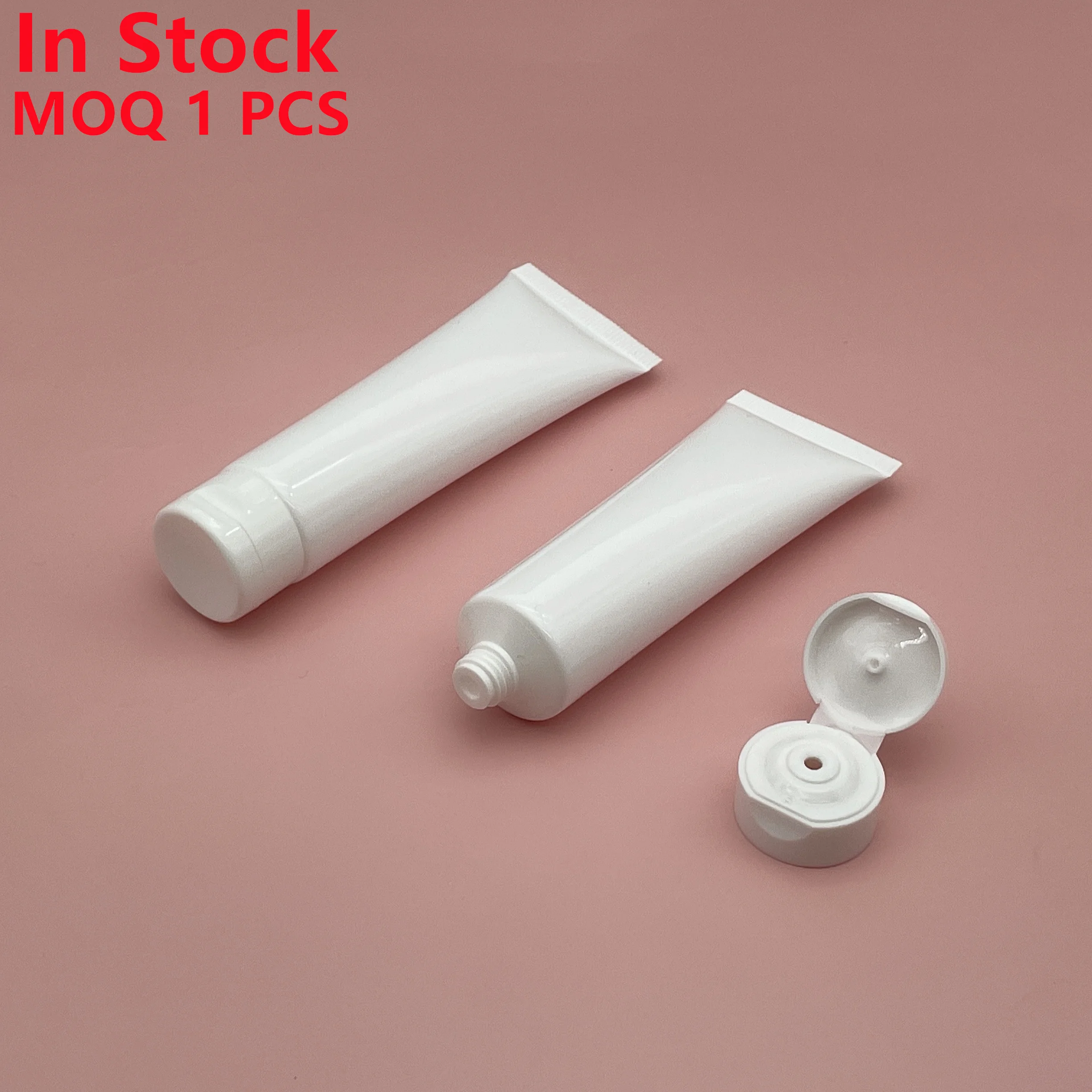 White Empty Plastic Pe Mini 30ml Small Caliber Toothpaste Whitening ...