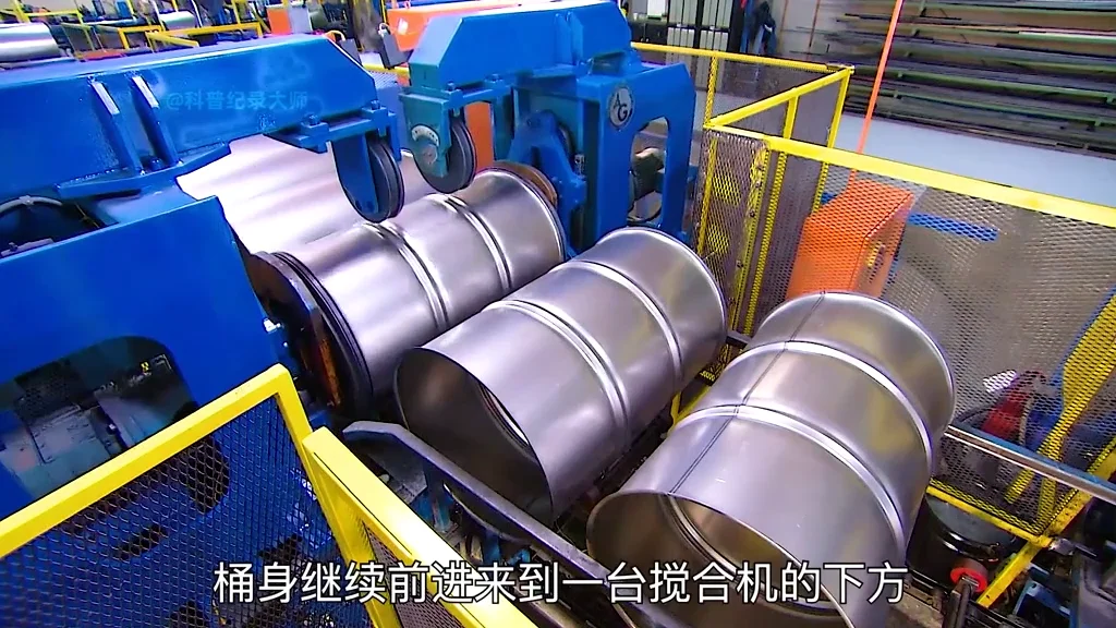 High Speed Automatic Steel Drum Production Line - Buy Steel Drum ...