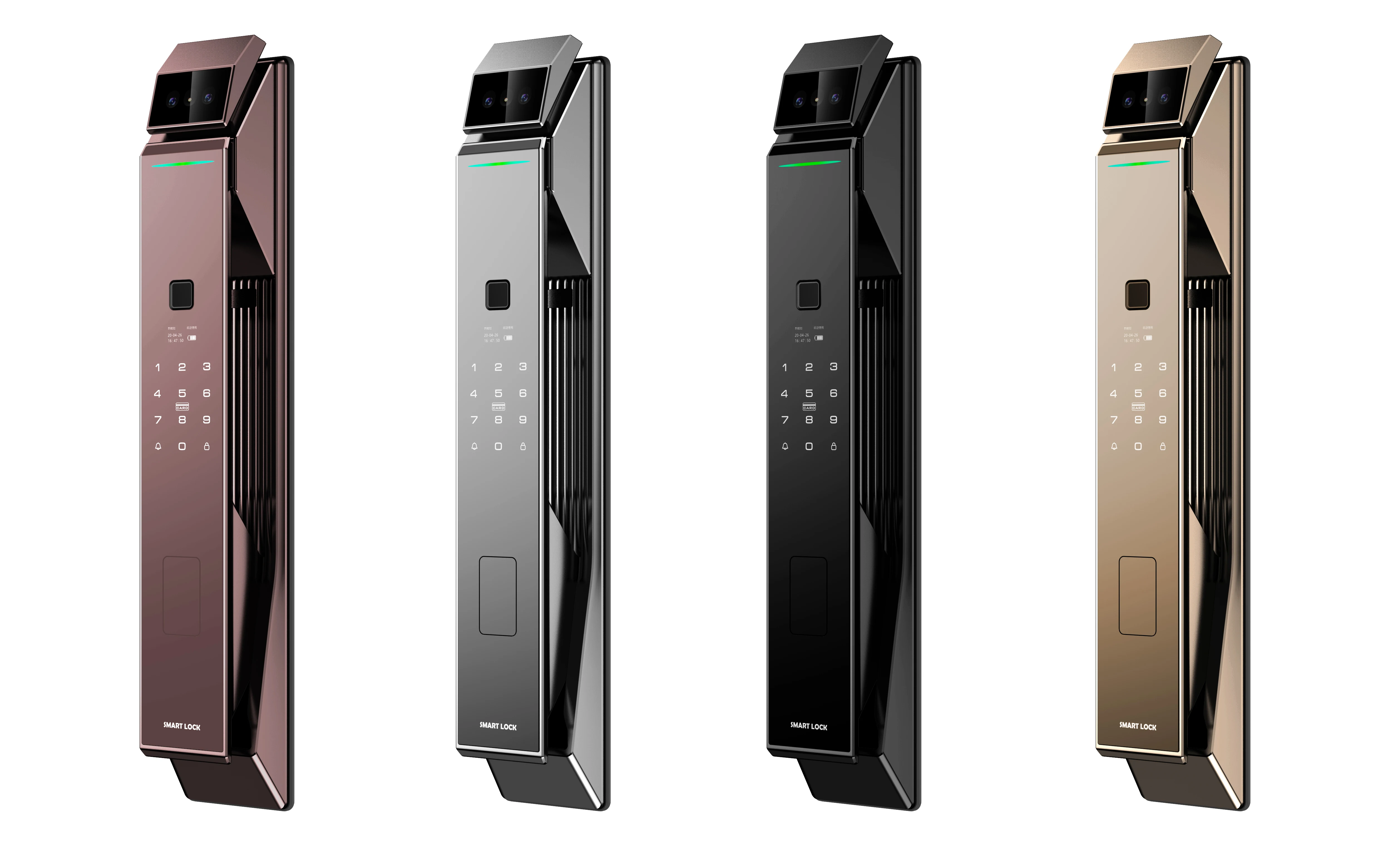 Smart Door Lock with Tuya App – WiFi, Zigbee, Face & Fingerprint Unlock ...
