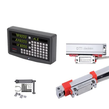 Digital Measurement Tool Dro Sino Sds6-3v For Milling Machines With Linear Glass Scale Encoder ...