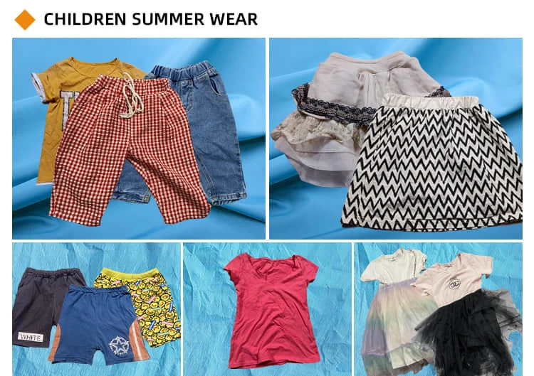 Bail Of Cloth Children Bale Dress Used Clothes Second Hand Clothing In ...