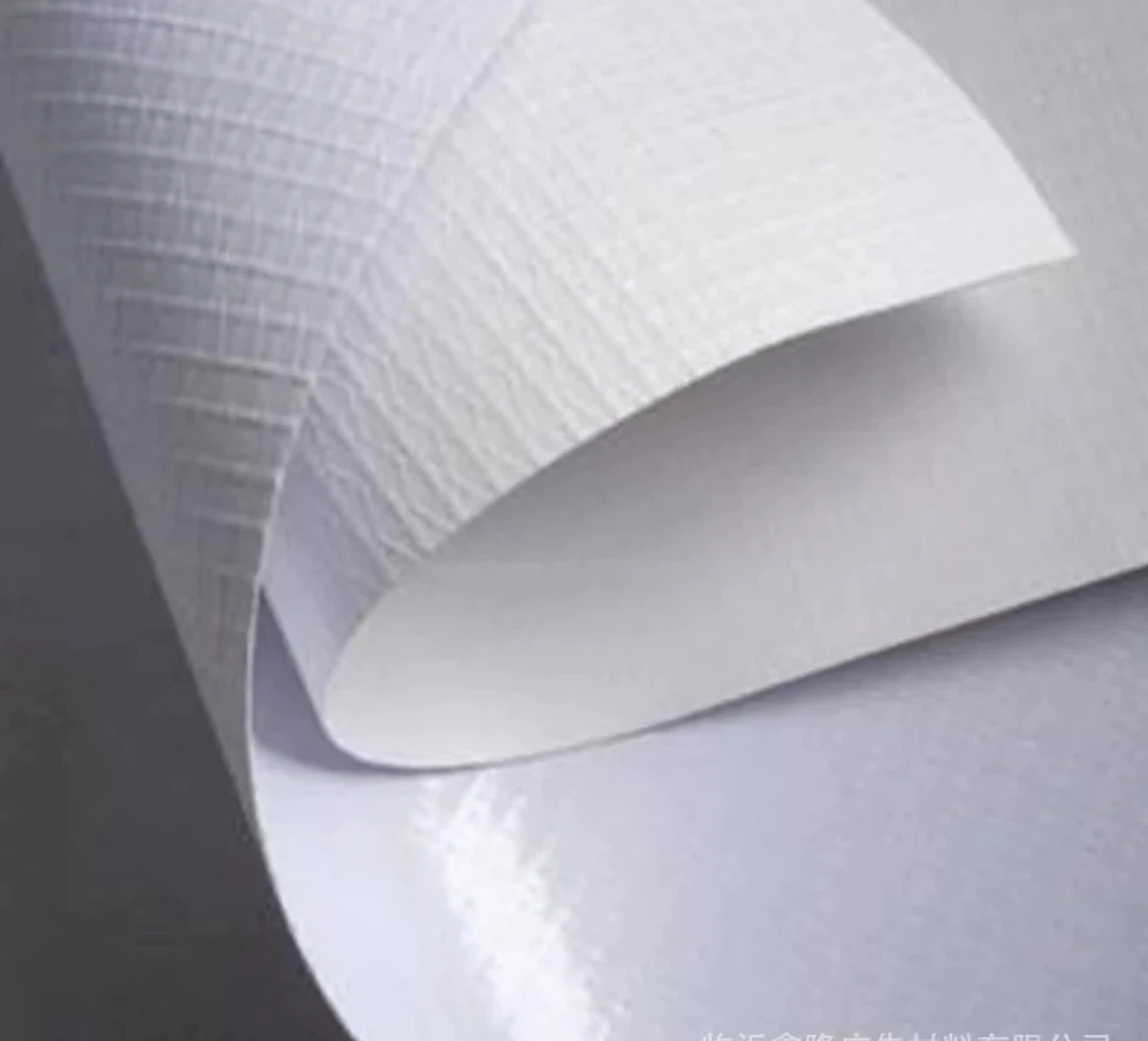 Matte 440gsm 500x500d 3.2mx50m Glossy Pvc Advertising Lona Flex Banner Frontlit Digital Printing ...