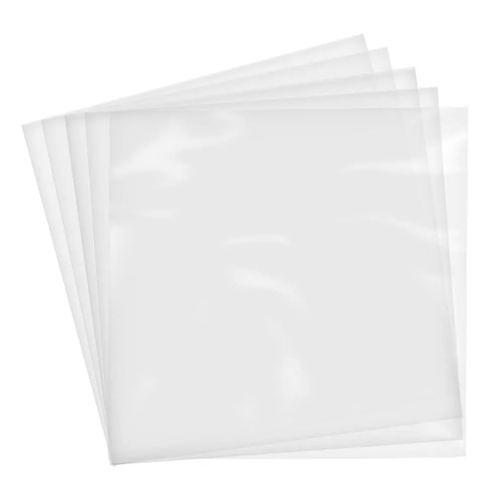 Polypropylene Plastic Wrinkle-Free Record Sleeves Transparent Record ...