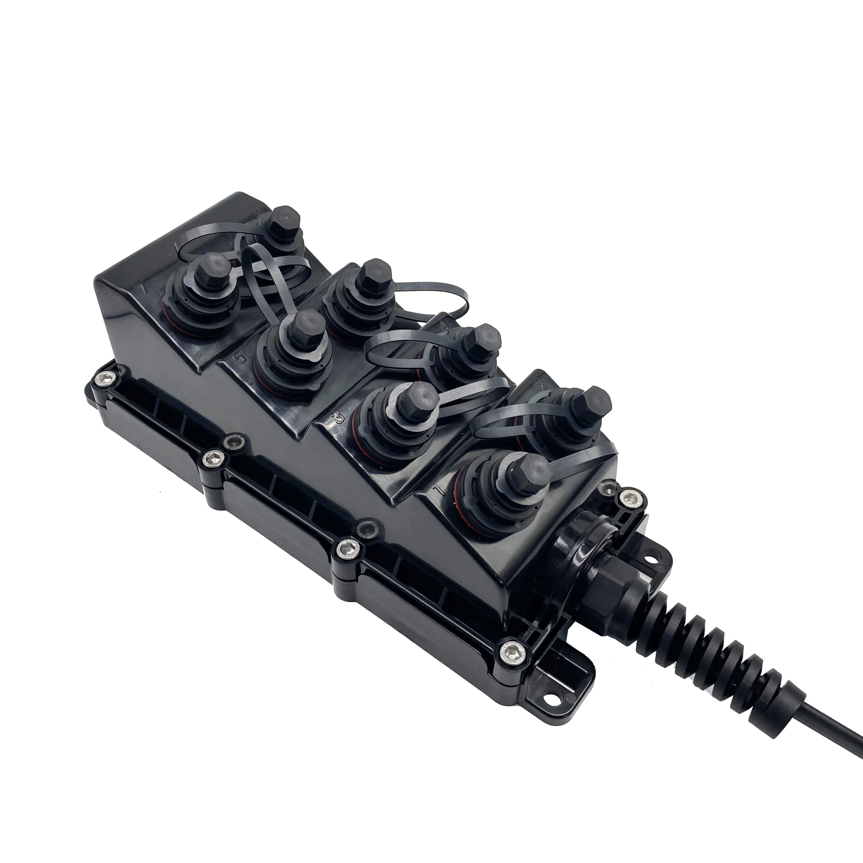 CO-NET waterproof 8 ports mst terminal box ftth 8 port fiber optic ...