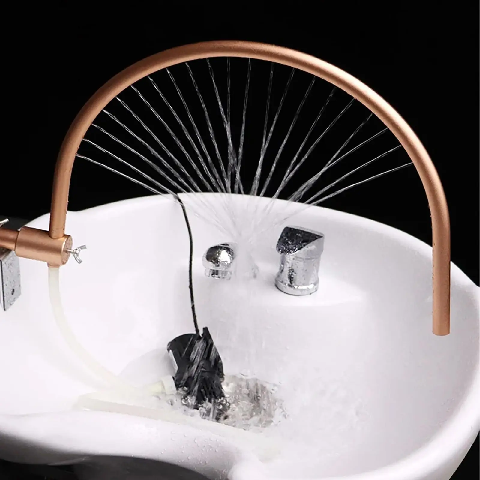 Modern Design Gold Water Circulation Head Therapy Bed Elbow Pump ...