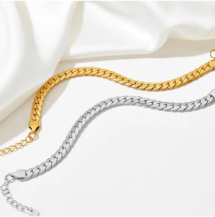 Non Tarnish Jewelry Gold Plated Hypoallergenic Necklaces Stainless ...