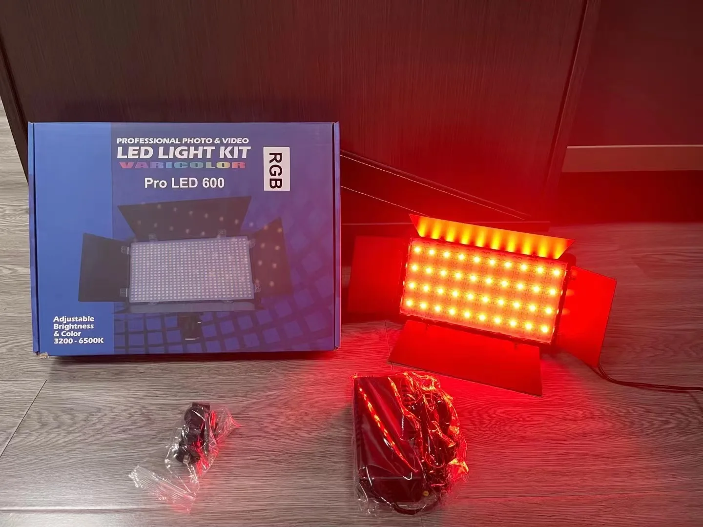 Wholesale RGB LED Video Lighting Kit - E600 Studio Lights