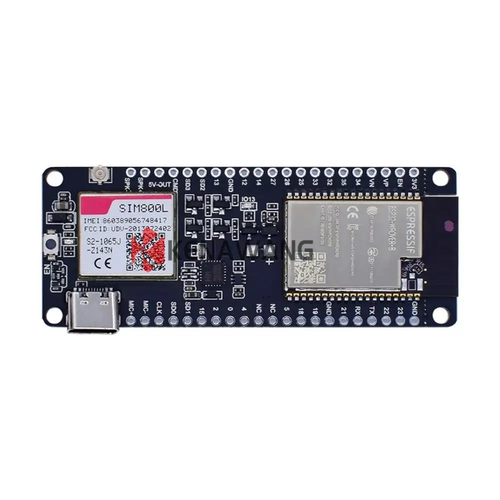 Ttgo T-call&sim800c-ds V02 Esp32 Wifi Bt Card Slot Sim800c Module ...