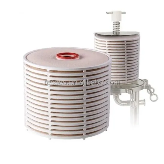Factory 12 Cellulose Lenticular 16 Cell Depth Filter Depth-Stack Filter ...