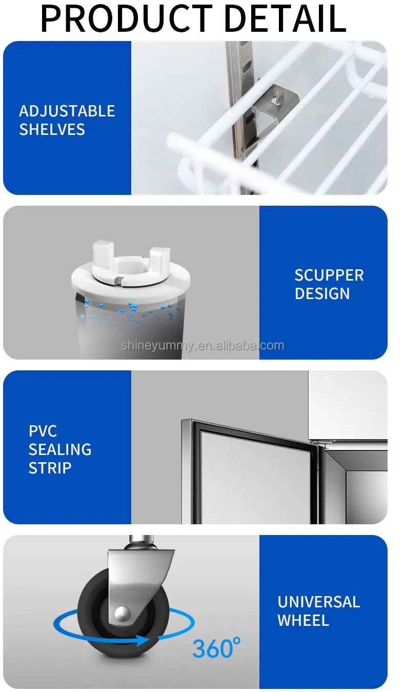 Stainless Steel Commercial Freezers - Efficient & Durable