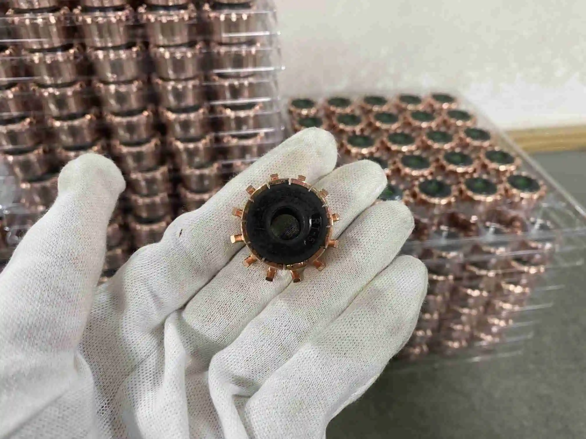 High Precision Slip Ring Commutator Electric Dc Motor Armature ...