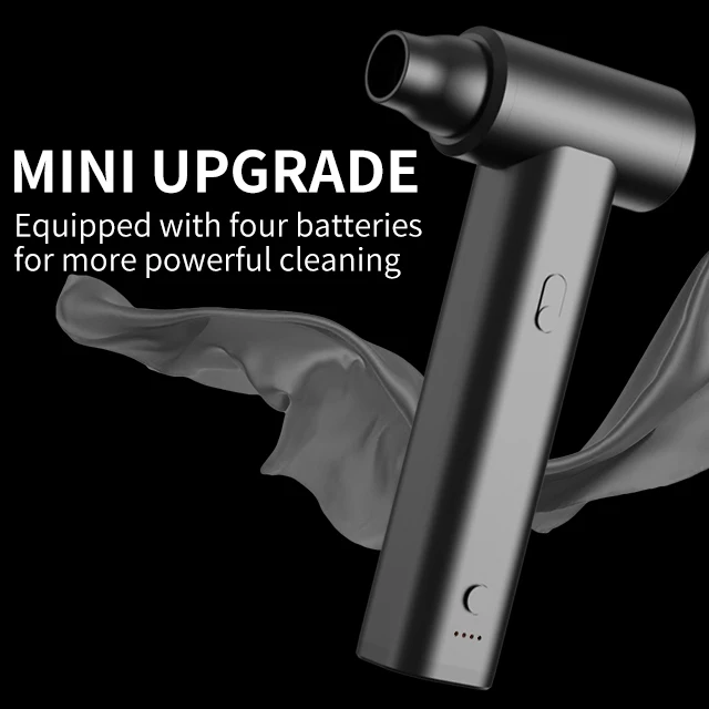 Portable Cordless Turbo Jet Air Duster 125000rpm Electric Blower ...