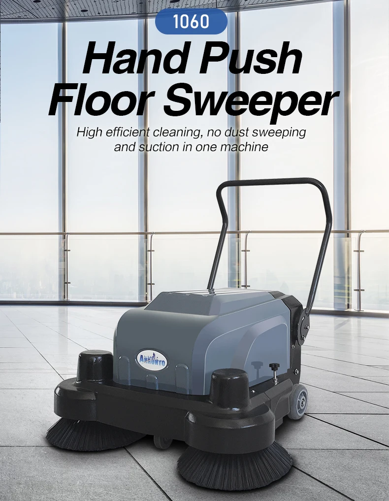 Anrunto 1060 Battery Operated Battery Street Road Floor Sweeper Truck ...