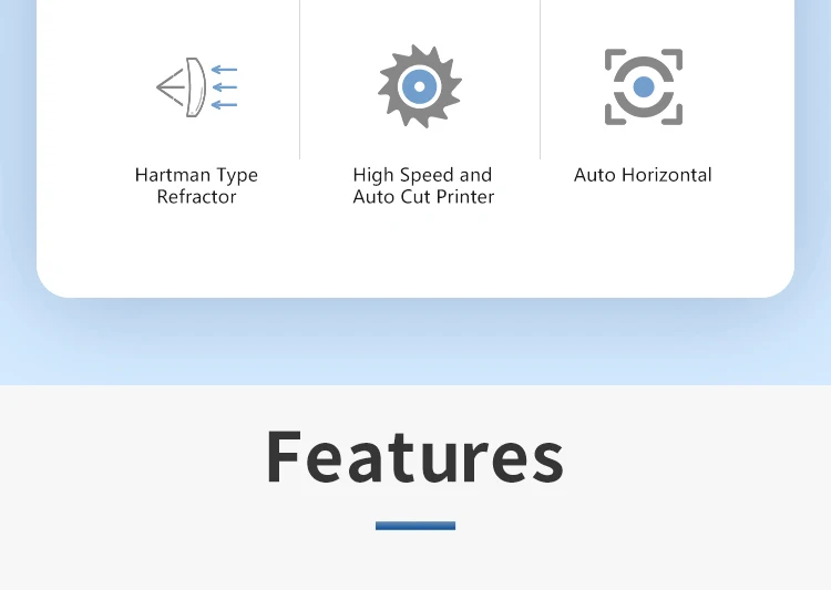 New Type Ophthalmic Optical Instruments Automatic Paper Cutting High ...