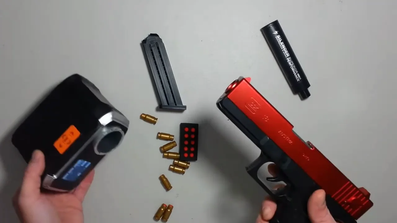 2023 Shell Throwing Toy Gun Desert Eagle Empty Warehouse Hanging Soft ...